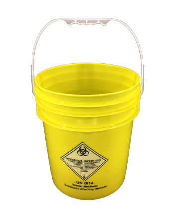 15 Litre Biohazard Waste Container